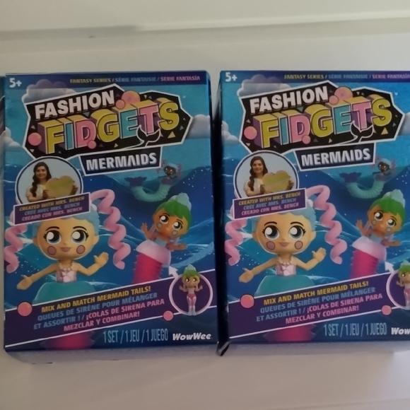 Toys | Fashion Fidgets Mermaids Toy Set | Poshmark